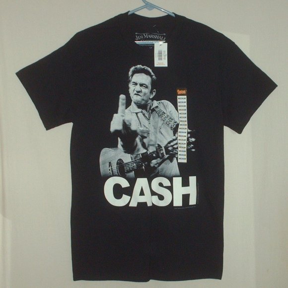 Johnny Cash | Shirts | Johnny Cash Tshirt By Jim Marshall Clothing New ...